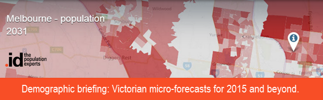 Latest Victorian population forecasts launched. | .id blog