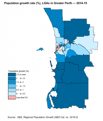 The changing fortunes of population growth – Sydney and Perth | .id blog