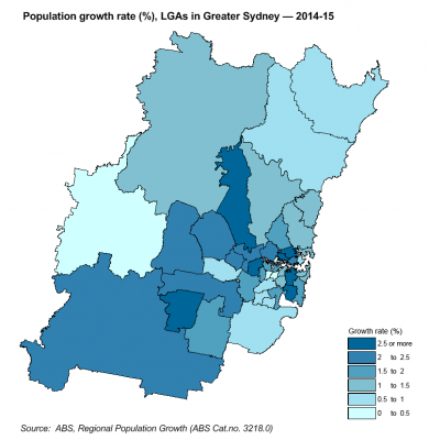 The changing fortunes of population growth – Sydney and Perth | .id blog